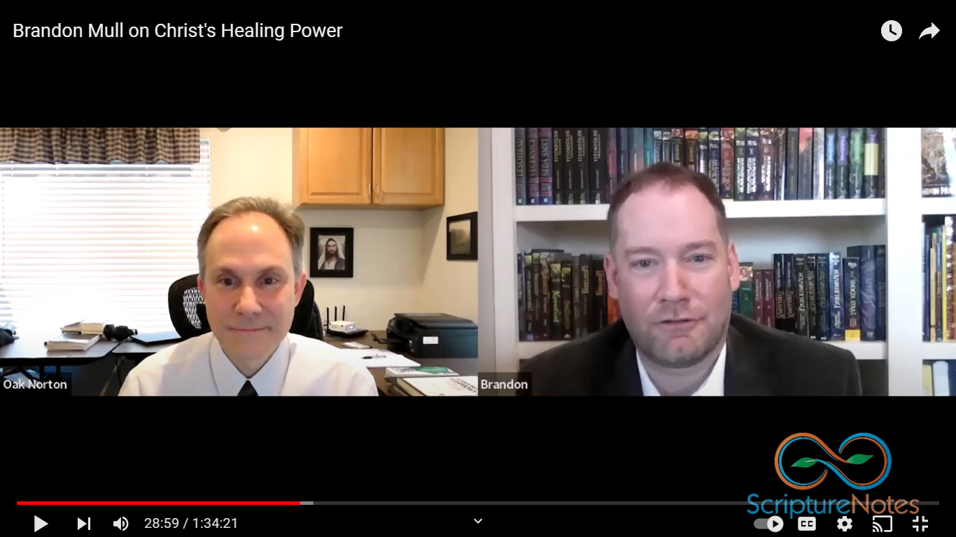 Video with Author Brandon Mull on the Healing Power of Jesus Christ ...