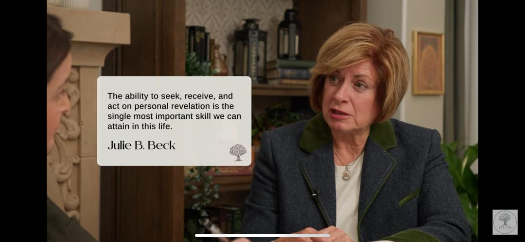 Stories from Sister Julie Beck About Revelation: Her Thoughts on ...