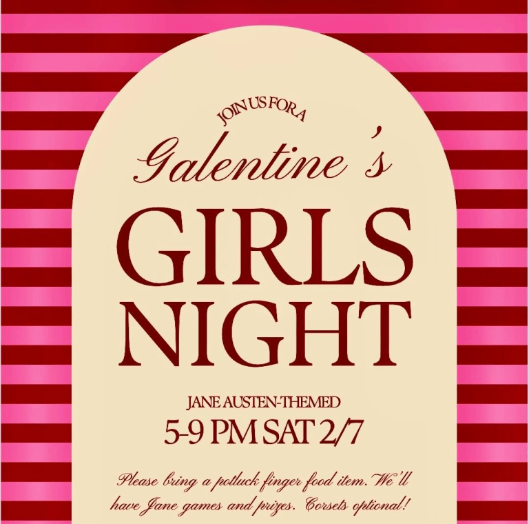 Fun Friday: How to Have a Jane Austen-themed Girls’ Night Out Party, a ...